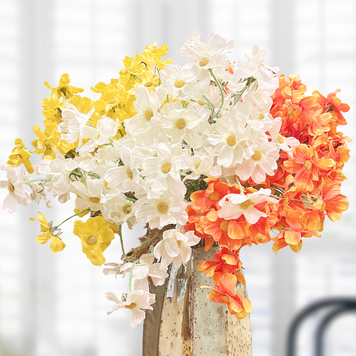 Captivating Beauty of Artificial Cosmos Flowers – Sun Decorer