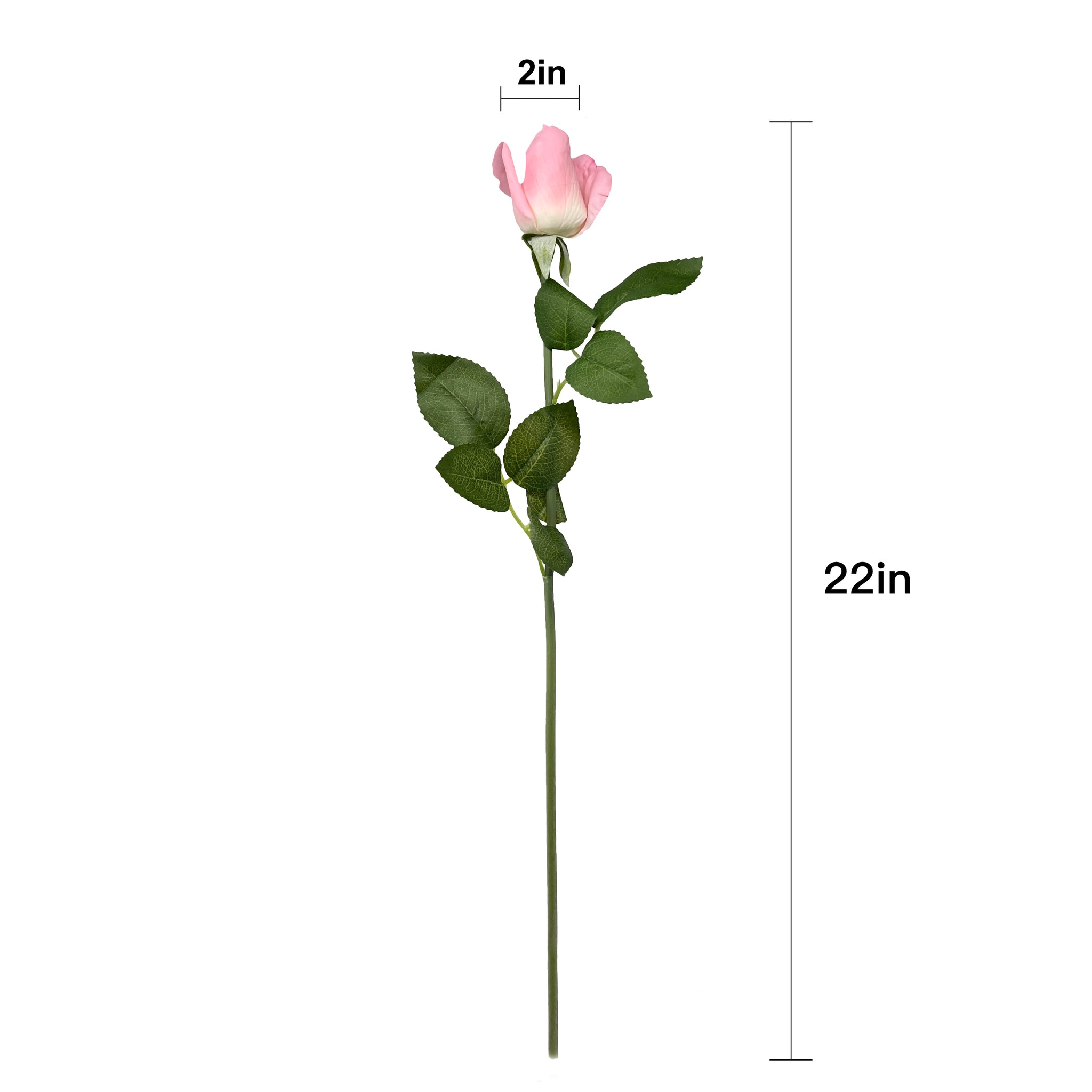 Artificial Rose Stems (Set of 6) with Realistic Feel – Sun Decorer